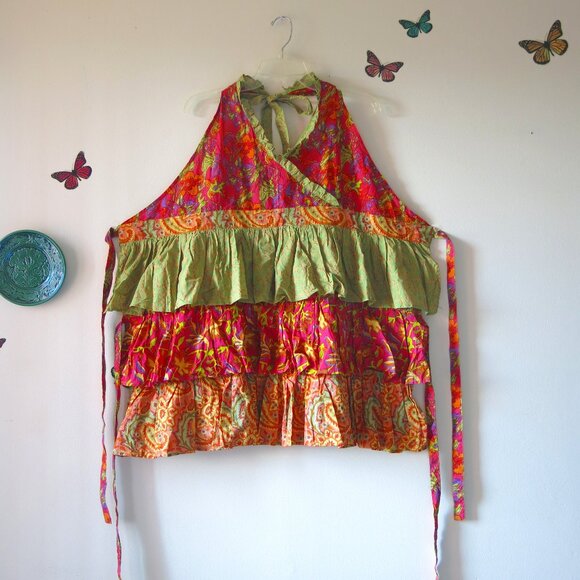 Pier 1 | Kitchen | Pier Imports Cotton Vintage Style Printed Halter ...